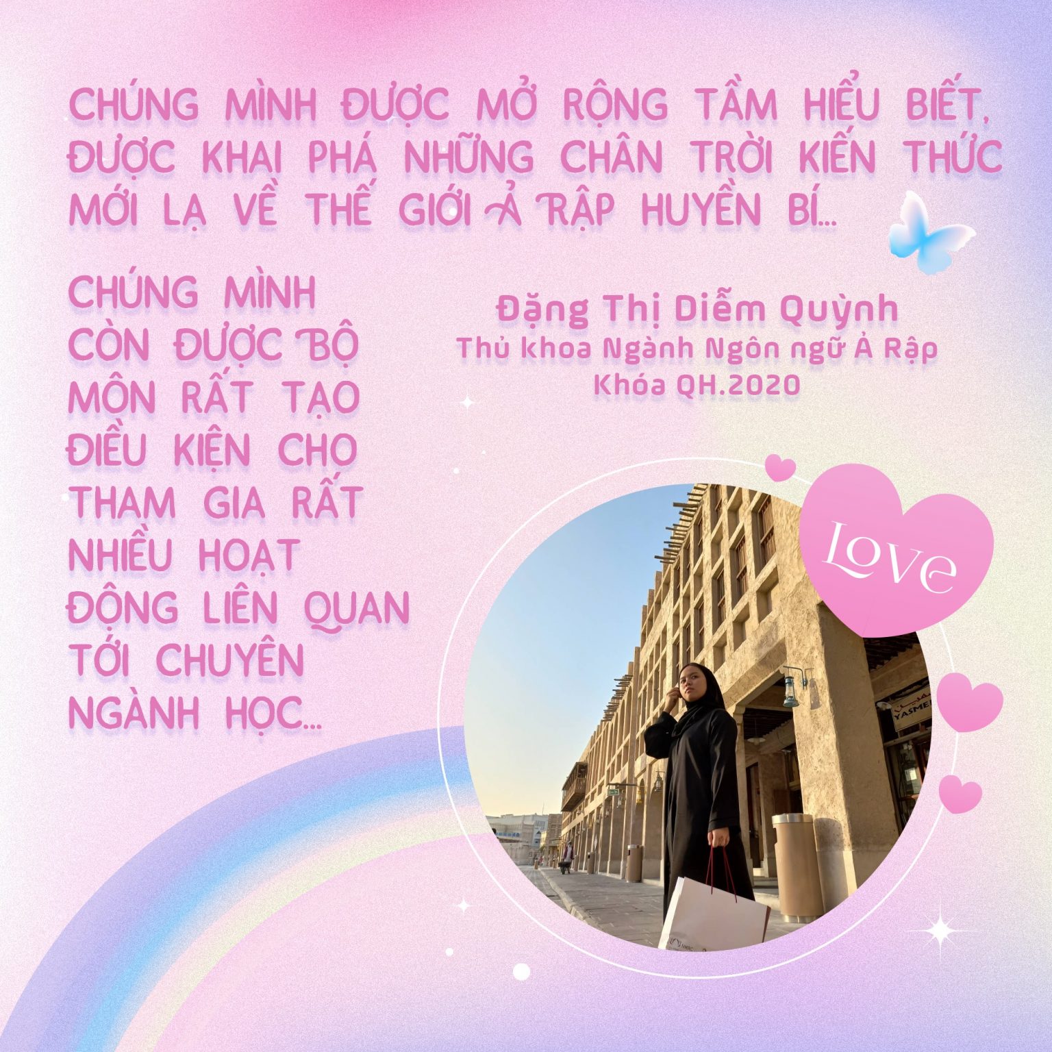 Học ngôn ngữ Ả Rập – Liệu chỉ học ngôn ngữ và văn hóa? – Khoa NN&VH Ả Rập